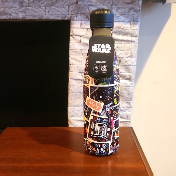 Dining | Disney X Primark Star Wars Comic Black Stainless Steel Thermal ...